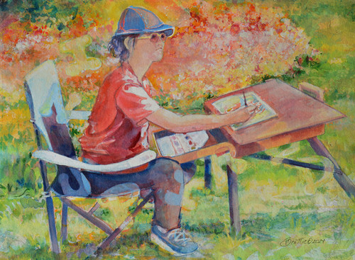 CREATING HER INSPIRED STORY | Beattie Artworks