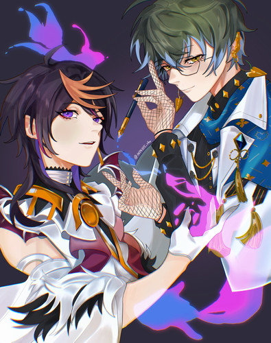 Shu & Ike Print | runerho