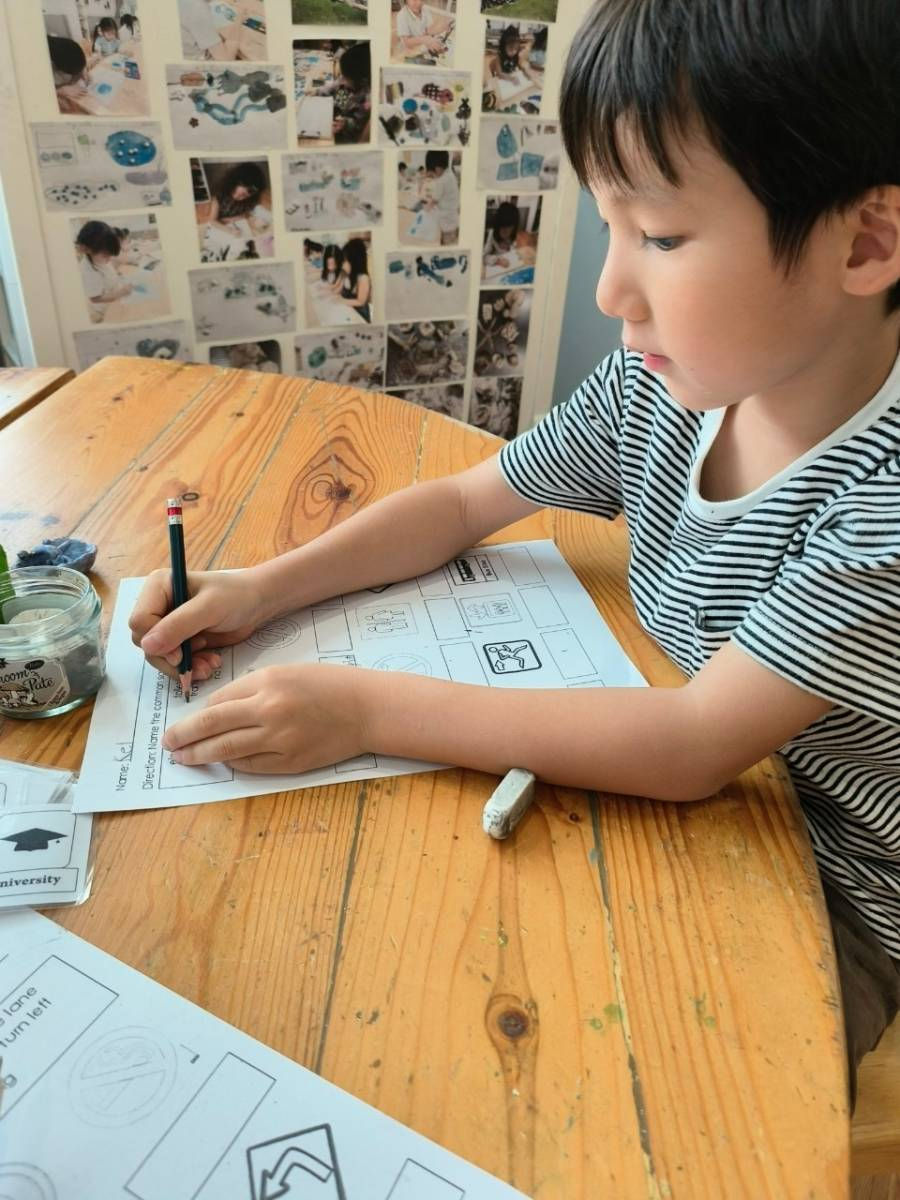 Charting New Territories: OISCA Kindergarten's Map Adventures