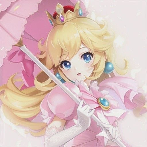 AI generated Peach