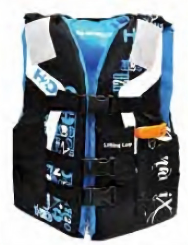 Nylon 4 Buckle life jacket Blue | Boat Buddy