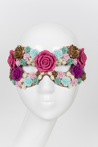 Marie - Resin Rose Mask | Mystic Magic