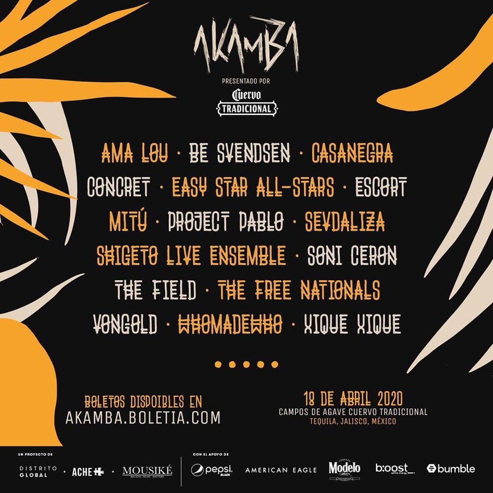 Conoce los detalles de Festival Akamba 2020