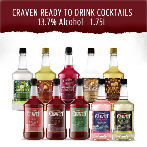 CRAVEN READY TO DRINK COCKTAILS | Minhas Sask Store