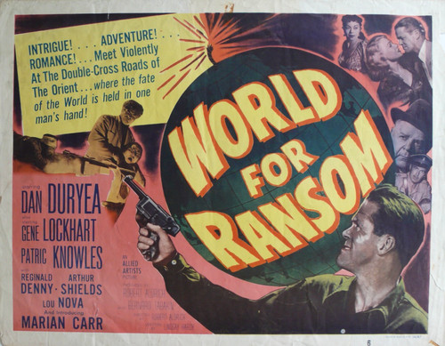 World for Ransom (1954) | flicksfilmposters