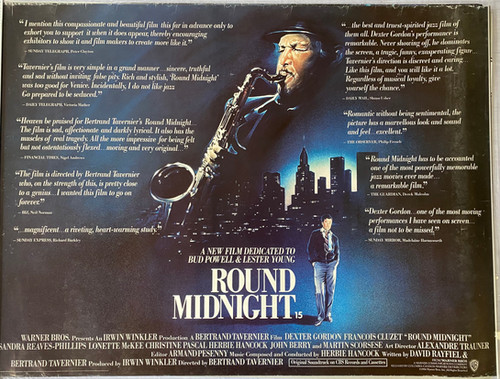 Round Midnight (1986) | flicksfilmposters