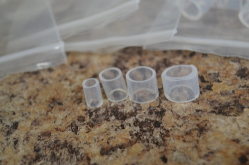 SILICONE WACKY RIG BANDS!!! 4 sizes!! | JIGSHACK