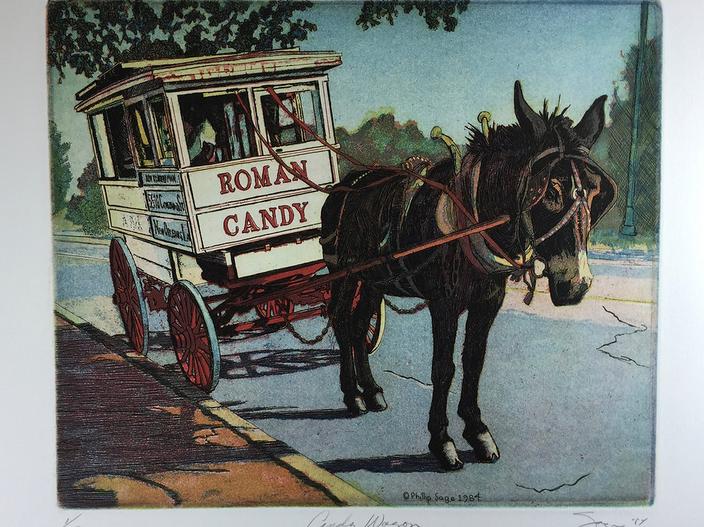 Roman Candy Wagon | nolaframing