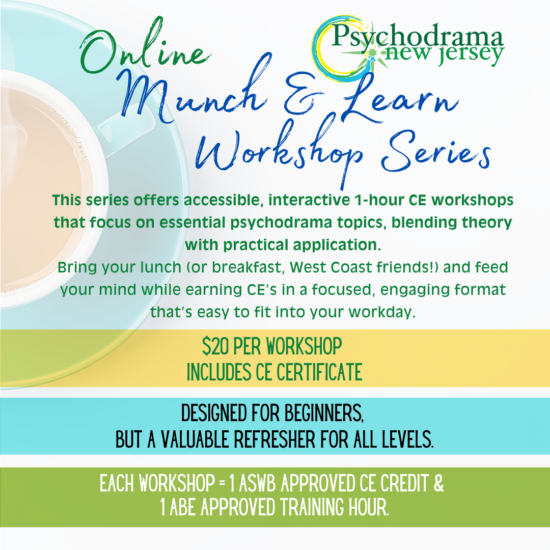 Munch and Learn Series | psychodrama-nj