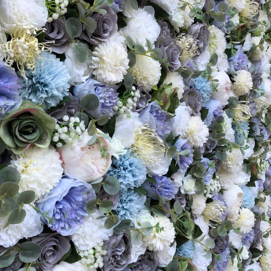 Flower Wall - Blue Bloom