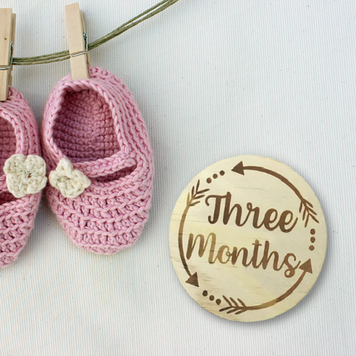 New Baby Arrow Milestone Signs | epiceventhire