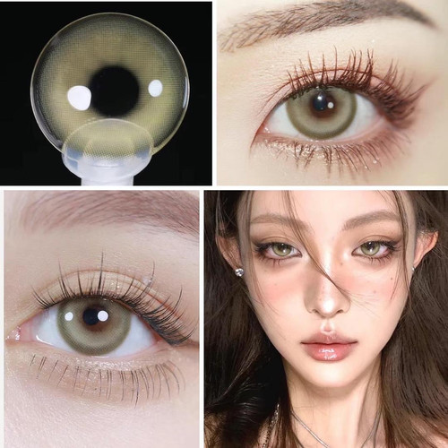 Aurora Pudding Green 綠茶布丁色 年抛 | lovelenshk