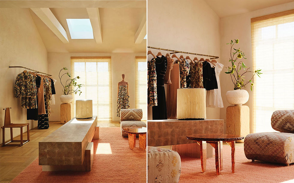 Ulla Johnson: uma nova loja repleta de charme nos mínimos detalhes ...