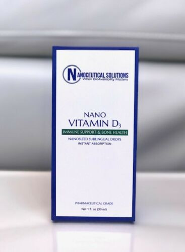 Nanoceutical Solutions Nano Vitamin D3 Sublingual Drops 1 FL. OZ 30 ML ...
