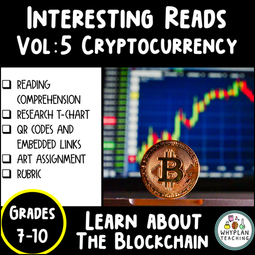 Blockchain and Cryptocurrency | Middle School Reading Comprehension
