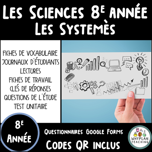 Ontario French Science Unit | 8e année | Systems