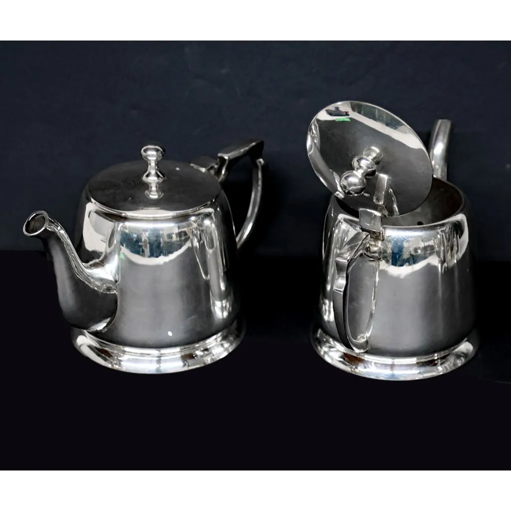 Silver Plate Modern Tea & Coffee Set | Koch Antiques