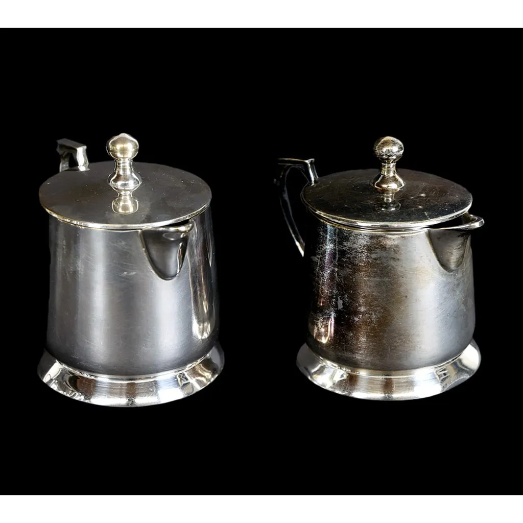 Silver Plate Modern Tea & Coffee Set | Koch Antiques