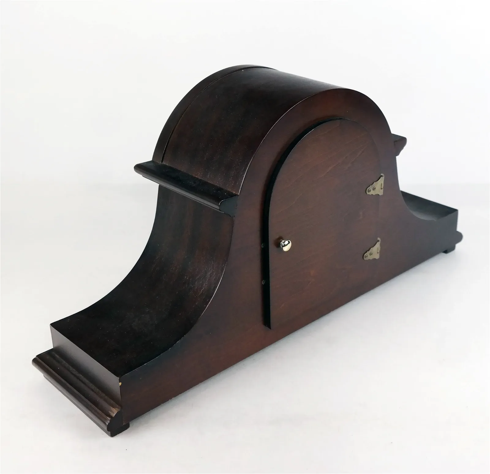 Mantel Faux Mahogany Clock | Koch Antiques