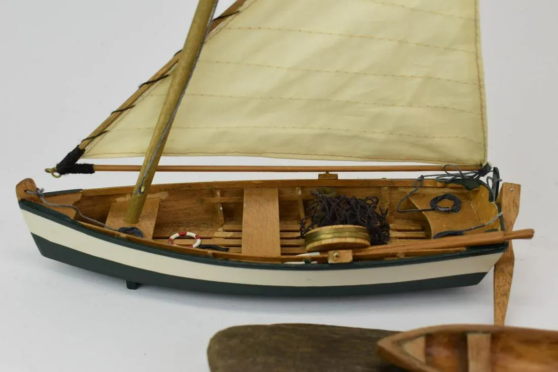 Two Vintage Nantucket Model Sailboats | Koch Antiques