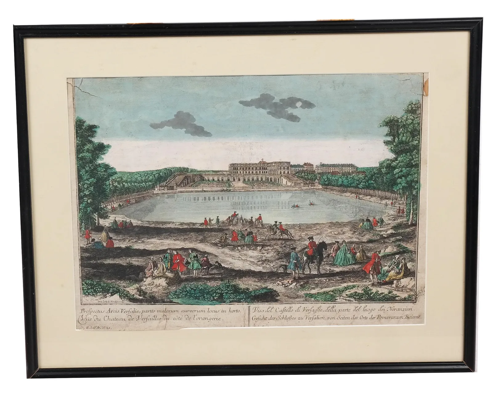 Three French Hand Colored Prints | Koch Antiques