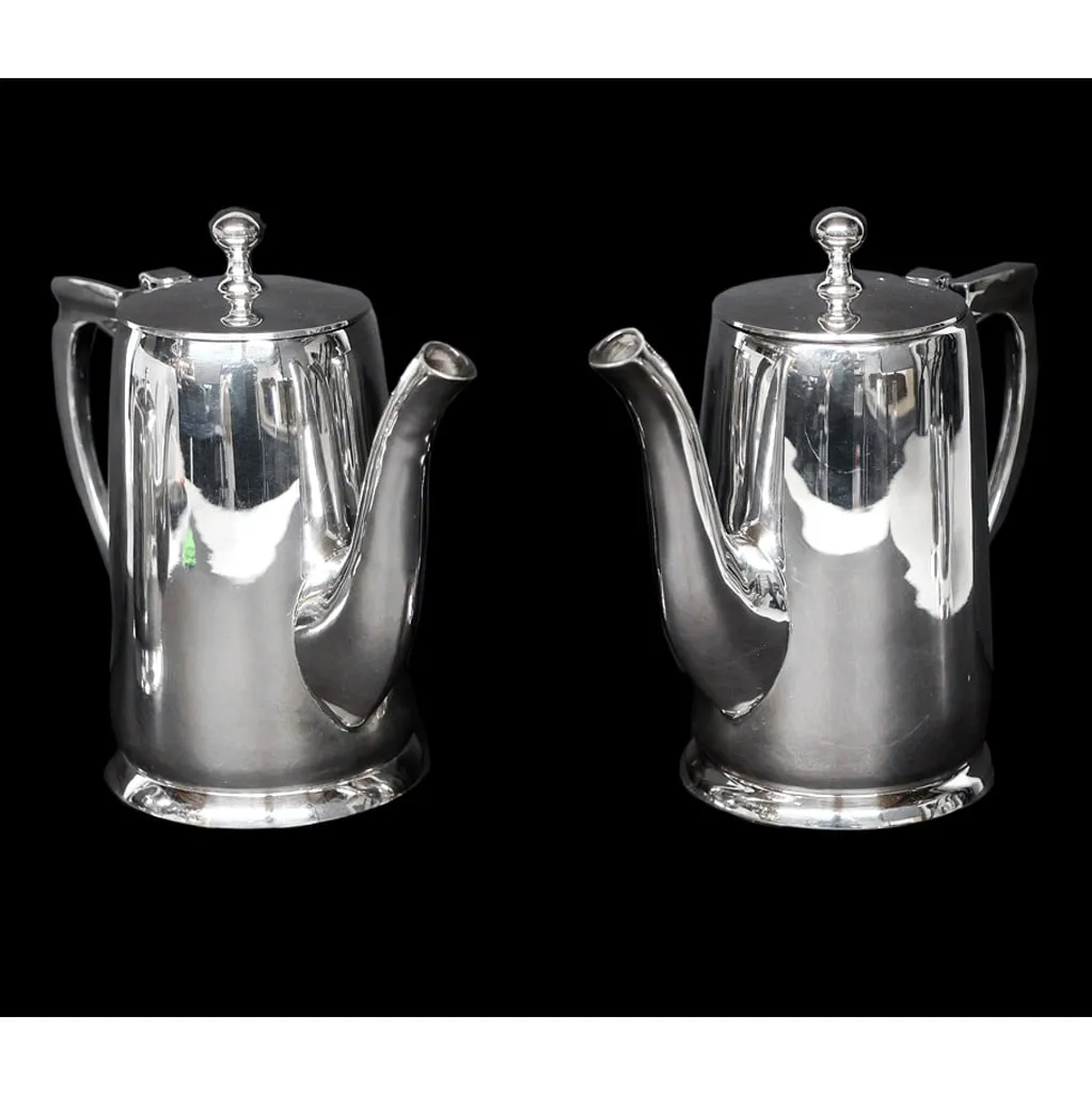 Silver Plate Modern Tea & Coffee Set | Koch Antiques