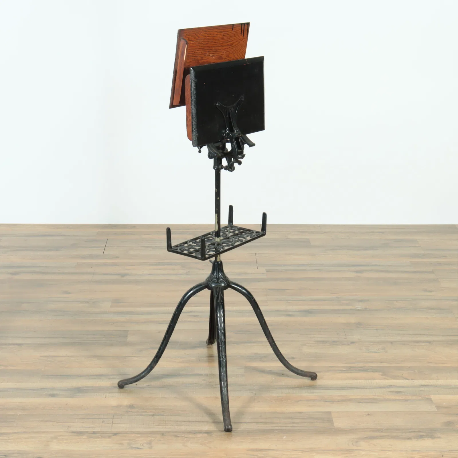 Victorian Oak and Cast Dictionary Stand | Koch Antiques