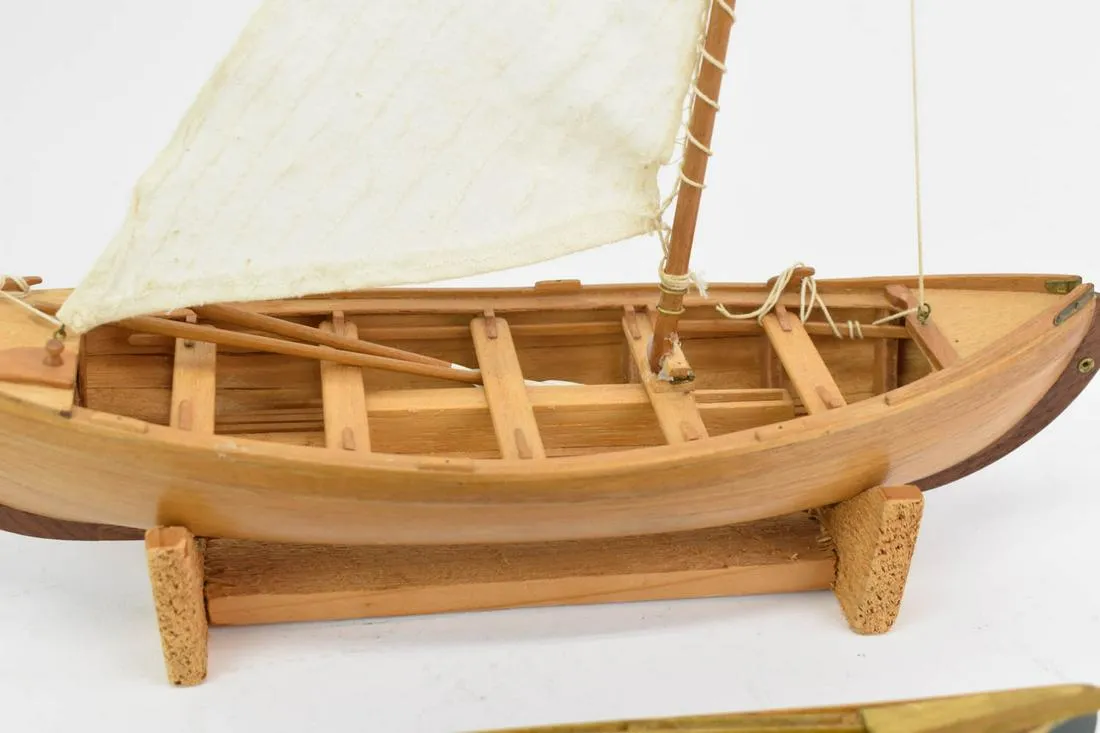 Two Vintage Nantucket Model Sailboats | Koch Antiques