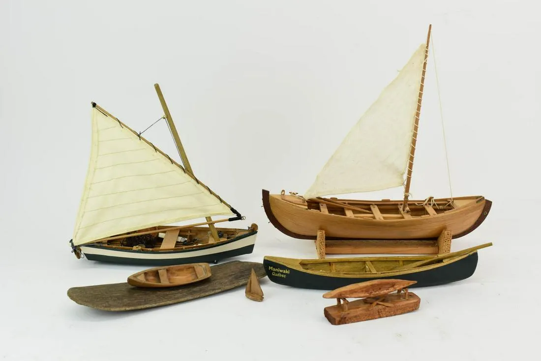 Two Vintage Nantucket Model Sailboats | Koch Antiques