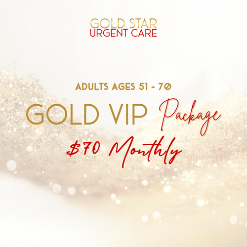 GOLD VIP Membership | GoldStar Urgent Care