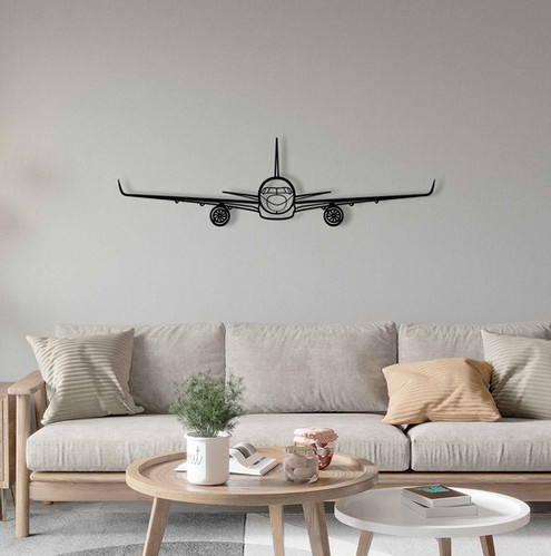 Boeing 757 Metal Silhouette | Planeshape