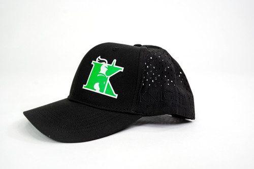 Knight Port Services Hat with Rubber K Logo Patch | Knight Pro Shop