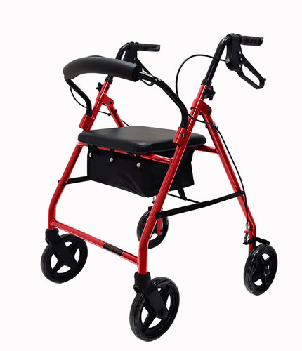 MOBB, Economy Aluminum Rollator/Walker w/8" Wheels | August Home ...