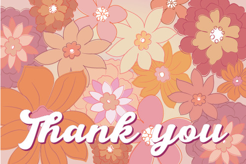 Groovy Thank You | Phoenix GreetingCard