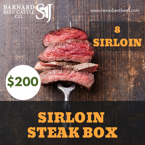Sirloin Steak Box | Barnard Beef Cattle