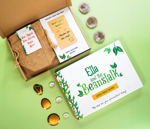 Personalised Beanstalk Story Magic Bean Grow Kit Beecycle