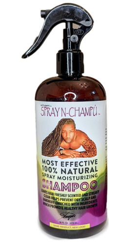 SPRAY N-CHAMPU *all natural moisturizing shampoo* | spraynlock-products