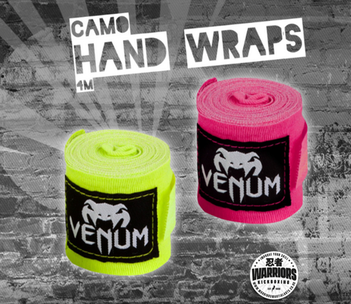 VENUM BOXING HAND WRAPS 4M | warriorkickboxing18