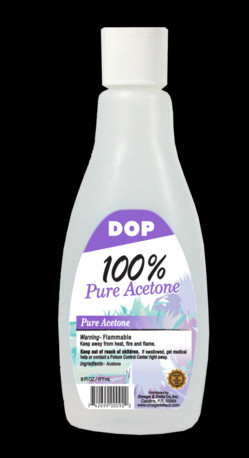 DOP PURE ACETONE 100% 6 OZ | Outlet China PR