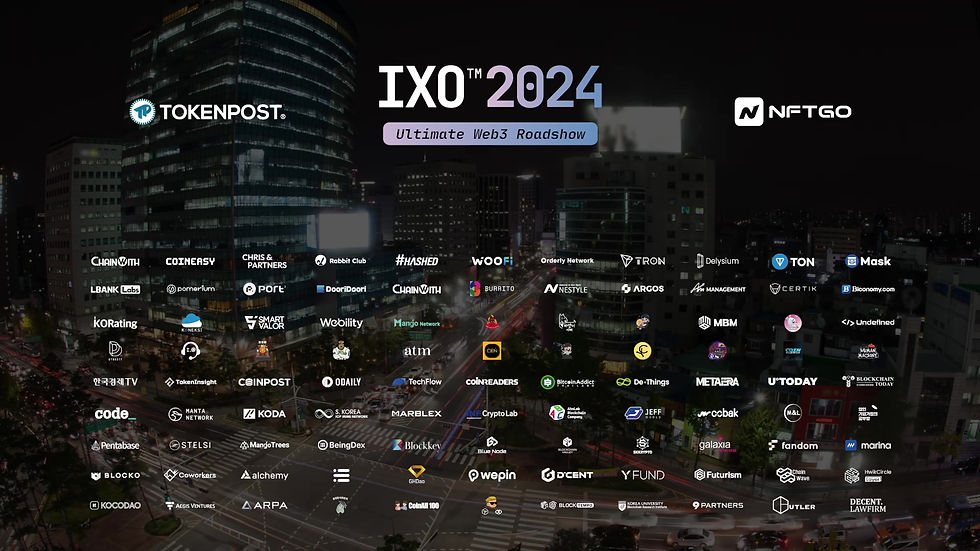 IXO2024 | presented by TOKENPOST