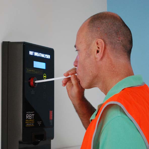 AlcoLimit RBT Wallmount Breathalyser - Australia's Best breathalysers