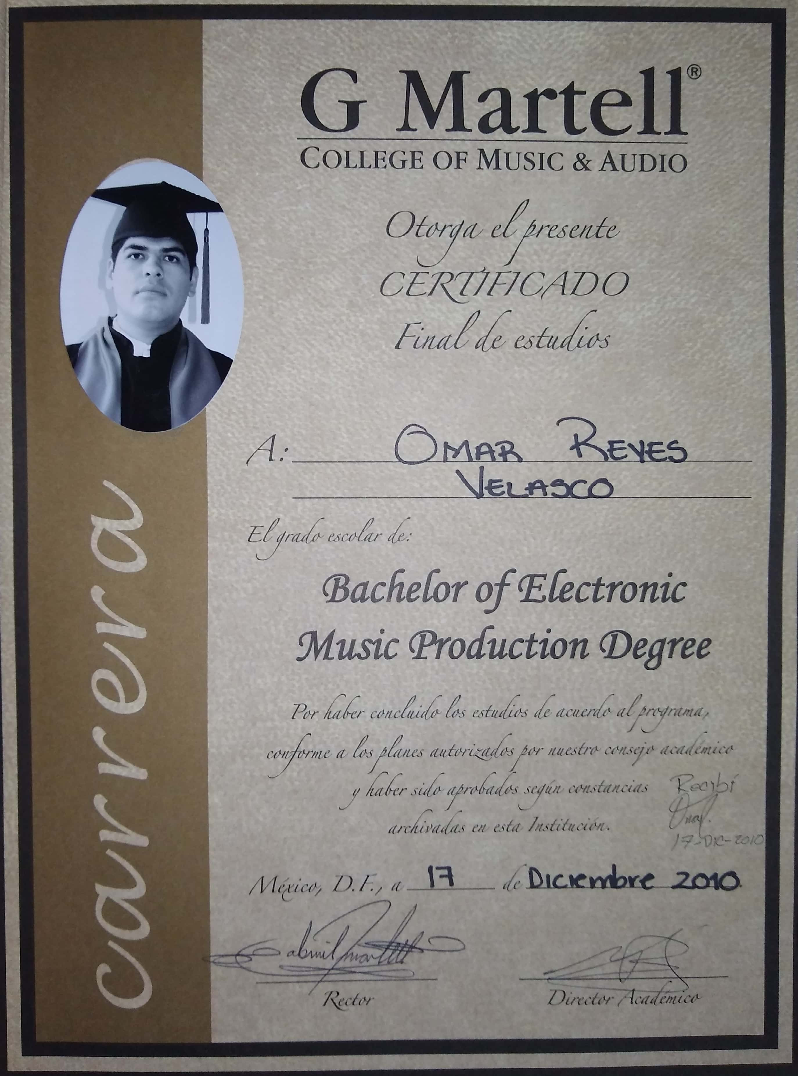 Omar Reyes Velasco