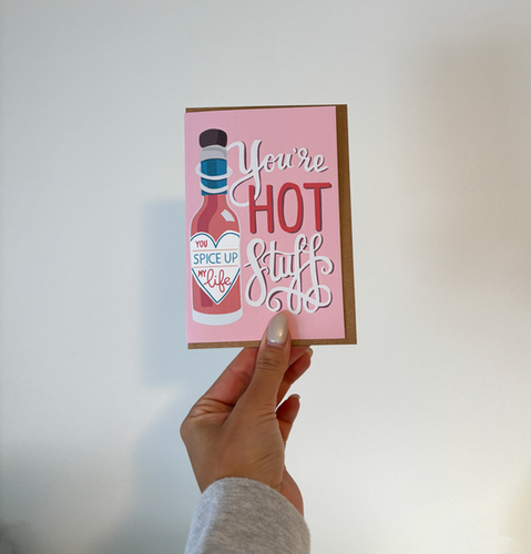 Hot Stuff Card | MadsMuellerDesignCO.