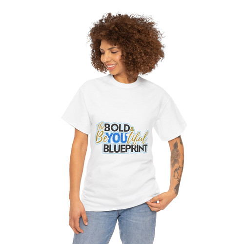 Bold Blueprint Tee | Girls Who Brunch