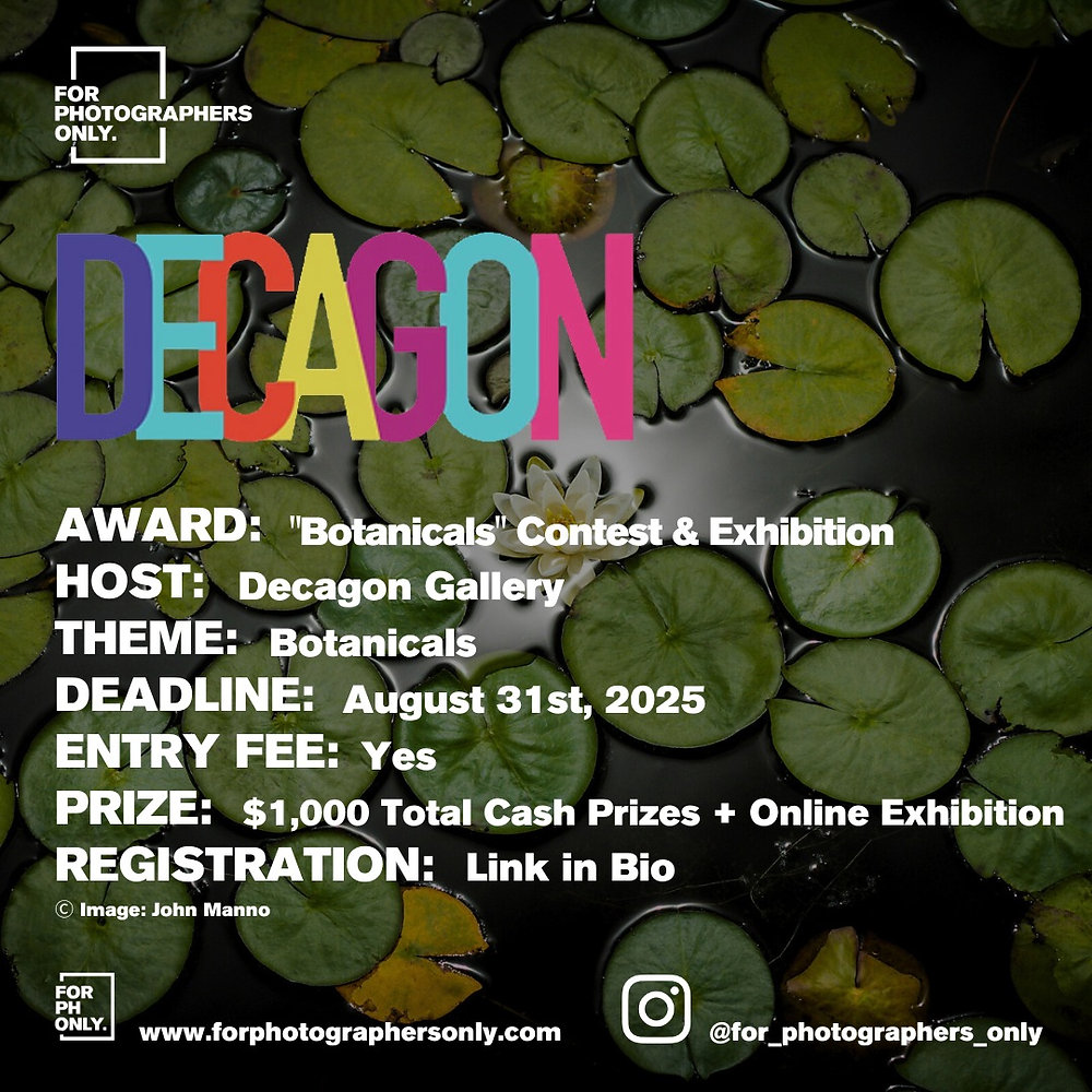 Decagon Gallery - "Botanicals" Online Photography Exhibition