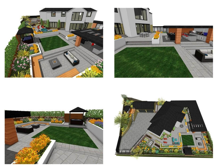 Luxury Garden Design & Animation for Huddersfield: Bespoke Outdoor Oasis