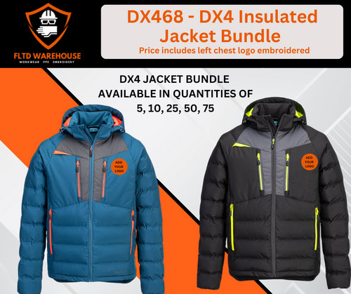 DX4 Insulated Jacket Bundle - Logo Included | https://static.wixstatic ...