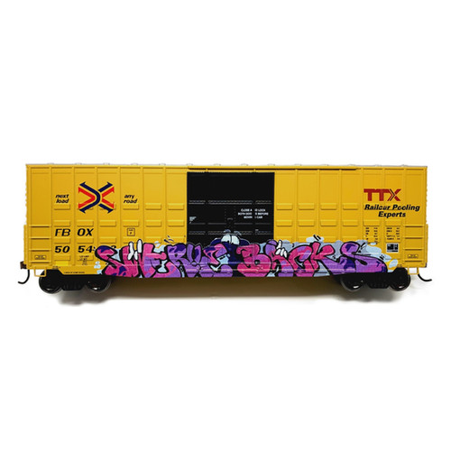HO scale boxcar by Swerve One and Backs | def-projects