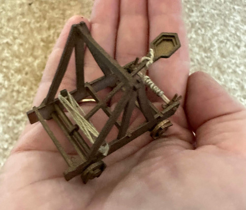 1/48th kit, catapult, quarter scale | Raptoor Crafting