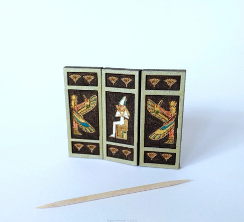 1/48th kit Egyptian screen, quarter scale | Raptoor Crafting
